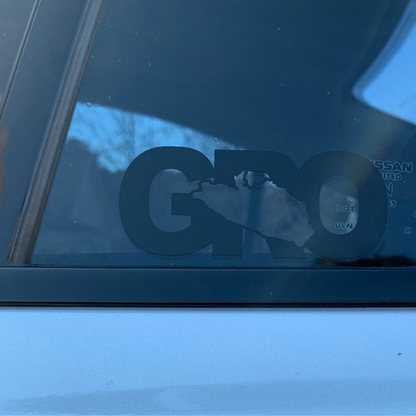 Guerrero Decal, GRO Sticker, Mexico Sticker, Hard Hat Sticker, Yeti Cup ...