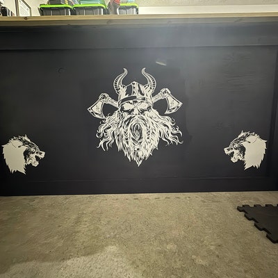 Fenrir Norse Wolf LORE Vinyl Decal Sticker - Etsy