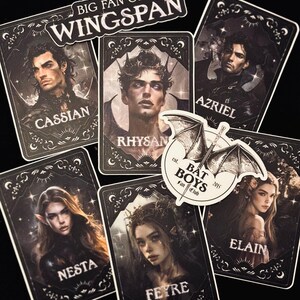 FOURTH WING Violet Decorative Tarot Card 3.7 Inch Vinyl Sticker Booktok ...