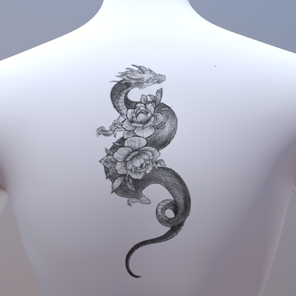 Procreate 3D Female Model, Procreate Tattoo Model, 3D Woman Model, 3D ...