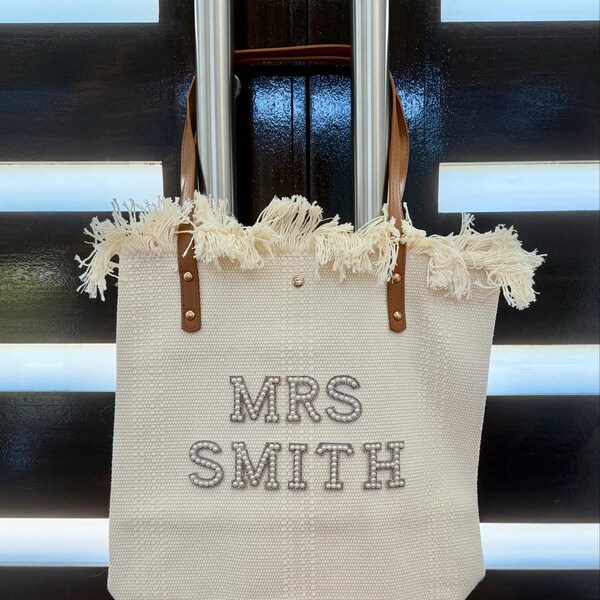 CUSTOM BRIDE TIARA, Wedding White Pearl Letters Bride Crown, Bride ...