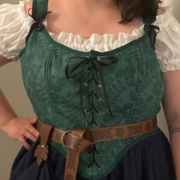 Renaissance Corset Bodice Sewing Pattern/ Cottagecore | 11 SIZES | Pdf ...