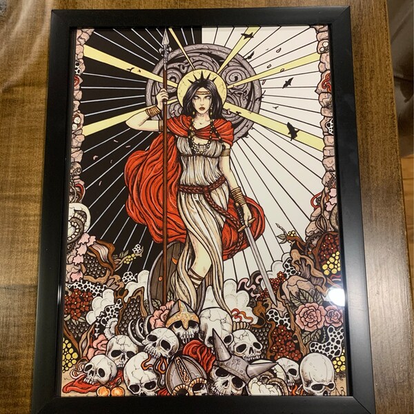 Loki Loke Hand Signed Print Norse Mythology Christmas Gift - Etsy