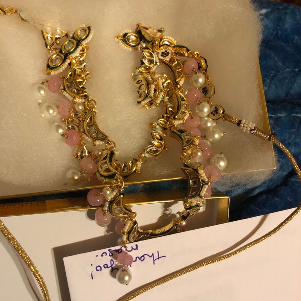 Traditional Apala Polish Lord Laxmi Necklace Set/indian Jewelry Set ...