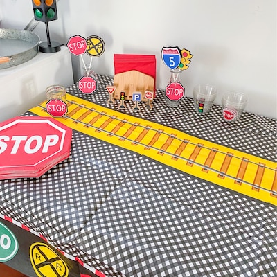 STOP SIGN CUPS Traffic Light Cups Traffic Sign Cups Transportation ...