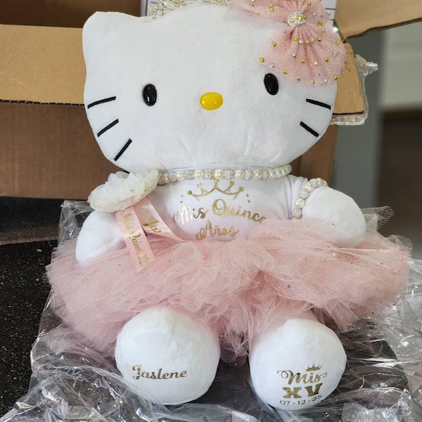 Quince Bear Para Quinceanera última Muñeca Oso Para Quince Osito Tutu ...