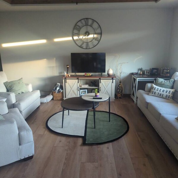 Handmade Round Irregular Shape Hand Tufted Rug 100% Woolen Rug 2x3 3x5 ...