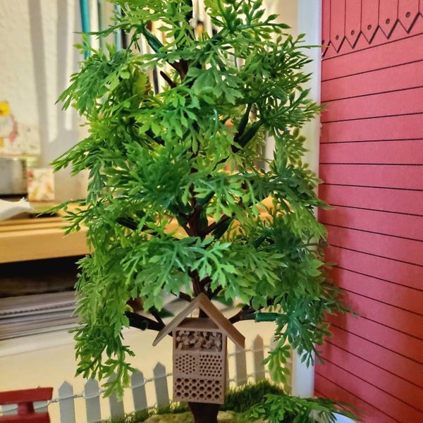 Mini Railway / Train Made of Wood as an Accessory for Nissedor, Gnomes ...
