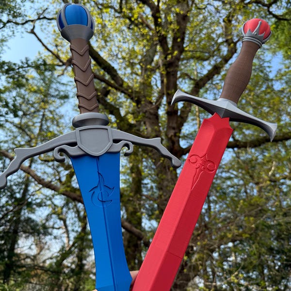 Brisingr and Zar'roc Swords - 3D Model Digital Download - Inheritance ...