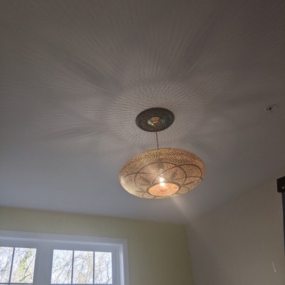 Modern Night Light Moroccan Pendant Light, Brass Copper Lamp Shades - Etsy