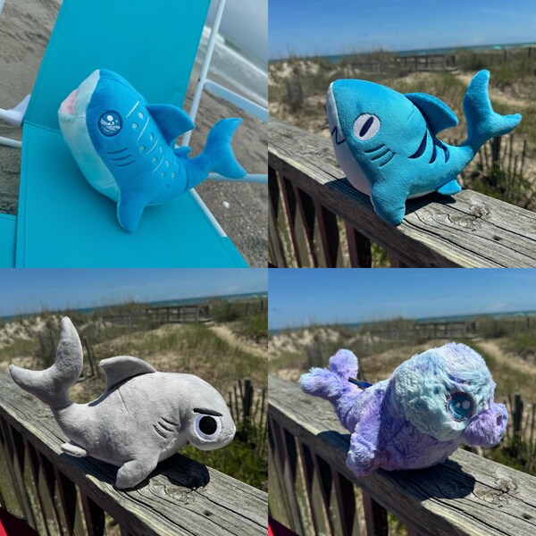 Otter & Weasel Plush Animal Sewing Pattern .pdf Tutorial Ferret Ermine ...