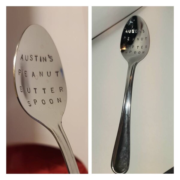 Christmas Gift / Peanut Butter Spoon / Unique Gift/teenager / Stocking ...