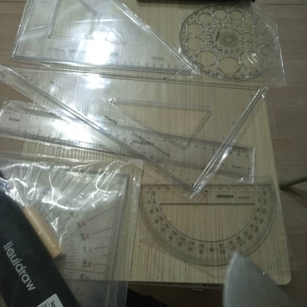 Liquidraw Set Square Triangle Ruler Geometry Set Professional ...
