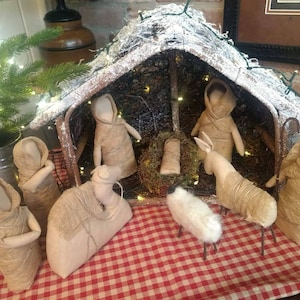 Simple Nativity Set E Pattern - Etsy