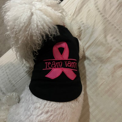 Cancer Awareness Ribbon Dress or Shirt for Dog, Cancer Walk Shirt ...