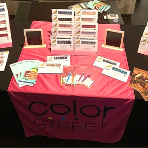 Color Street Nails Display Stand Medium Aqua - Etsy