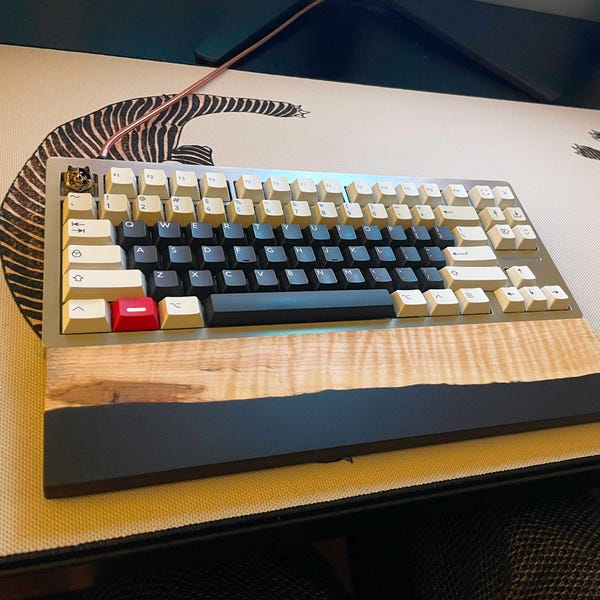 Keyboard Wrist Rest | Custom Wrist Rest | Resin Wrist Rest | Mechanical ...