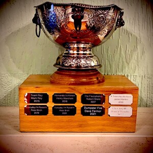 Trophy Base / Plinth Weighted Square Black Trophy Base Ideal - Etsy