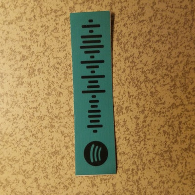 Custom Spotify Song Code Sticker Personalized Scannable Spotify Code ...