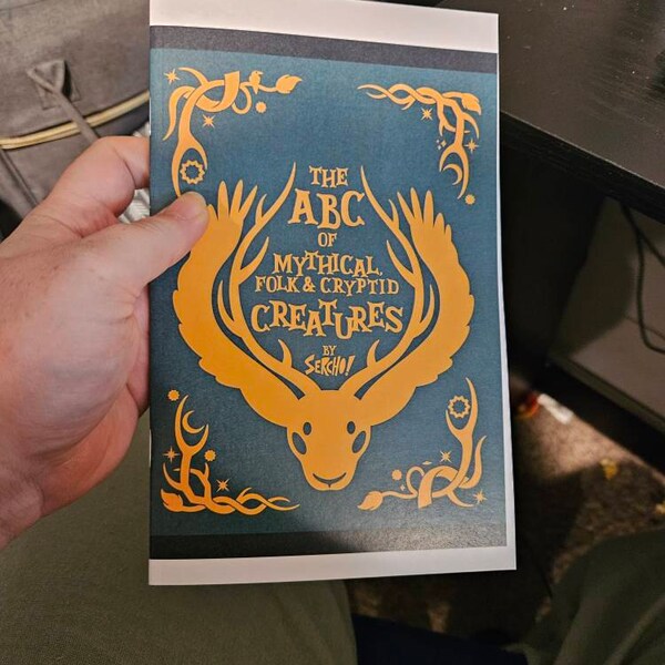 The ABC of Mythical, Folk & CRYPTID CREATURES Coloring Book / Pages by ...