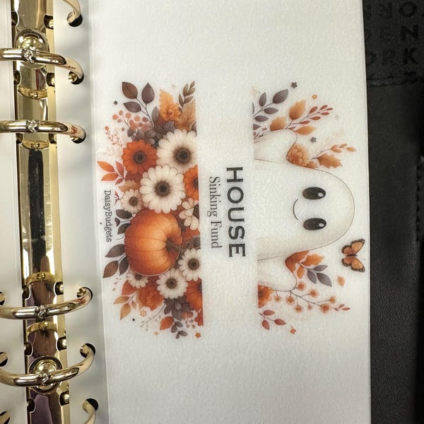 In My Money Saving Era A6 Matte Vellum Dashboard - Etsy