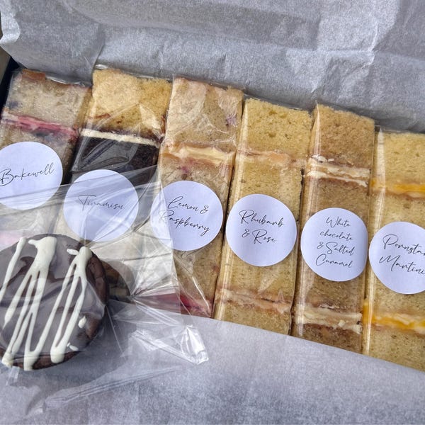 Custom Cake Flavour Stickers - Flavour Labels - Scent Labels ...