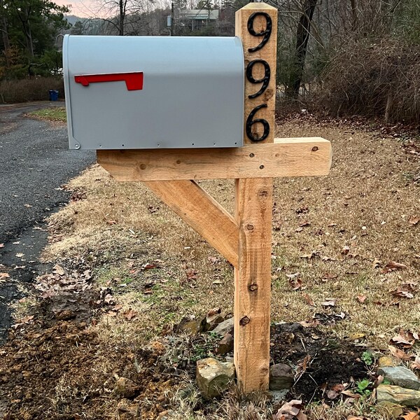 Double Mailbox Post Premium Cedar, High Quality Design and Precision ...