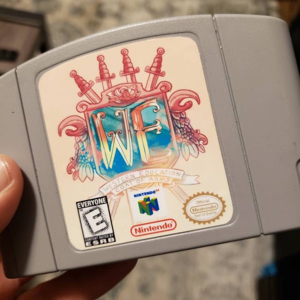 Custom Nintendo 64 Cartridge Label Replacement Your Custom Image! - Etsy