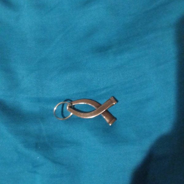 Ironfish Keychain, Christian Gifts, Fish, Religious, CLT, Faith, IXOYE ...