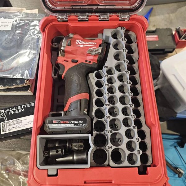 Milwaukee PACKOUT Magazine Storage - HOLDS 10x MAGS! Compact Organizer ...