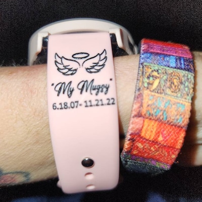 Linewife Engraved Smart Watch Band Samsung Engraved Watch - Etsy