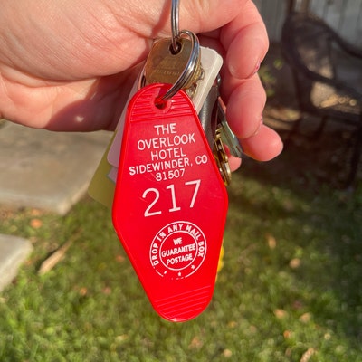 The 217 Room Number SHINING Inspired Keytag - Etsy