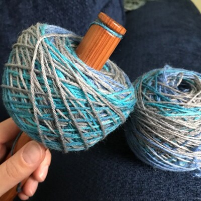 Simple Nostepinne Wool Winder 2 Sizes Cherry Yarn Baller Gift for ...