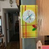 Fiesta Pendulum Fused Glass Wall Clock - Etsy