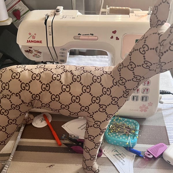 L Size Dog Mannequin PDF Pattern With Sewing Tutorial - DIY Realistic ...