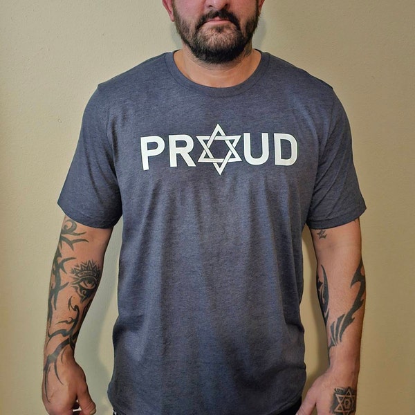 Proud Jewish T-shirt, Israel Shirt, Hebrew T-shirt, Holiday Proud Jew ...