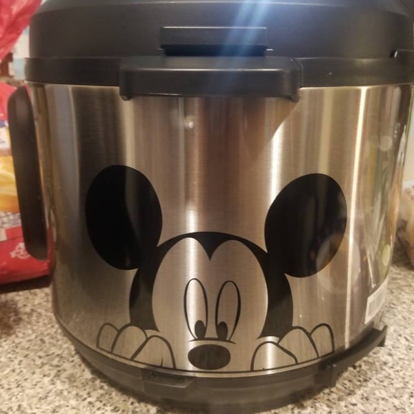 Peeking Mickey and Minnie, Disney, Instant Pot Decals, Instant Pot ...