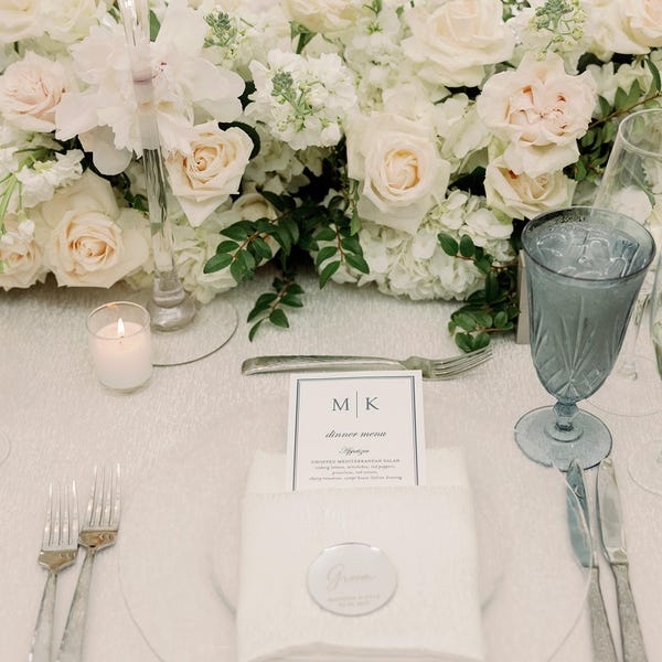 Christmas Wedding Place Cards, Personalised Festive Place Names, Laser ...