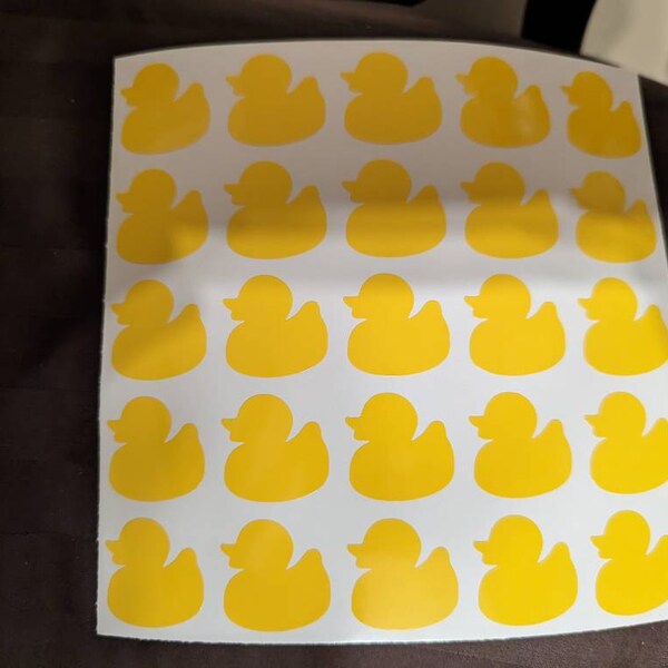 Rubber Duck Stickers, Rubber Duck Planner Stickers, Rubber Duck Sticker ...
