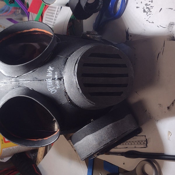 Pyro Helmet 2in1: DIY Printable EVA Foam Helmet Pattern for Cosplay ...