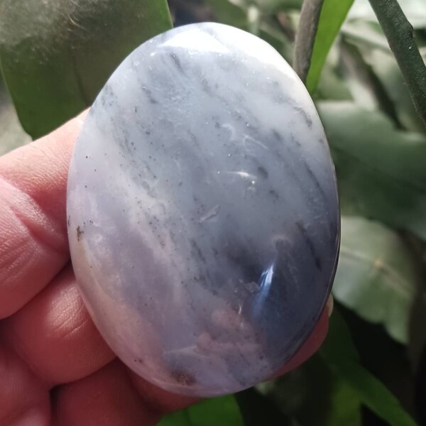 Large Polychrome Jasper Palm Stone ~ Polychrome Jasper Palm Stone ~high ...