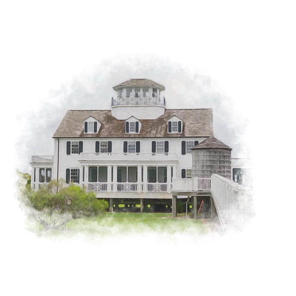 Custom Watercolor Venue Illustration Digital- Digital Download, Wedding ...