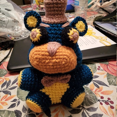 Freddy Fazbear Plush Crochet Pattern - Etsy