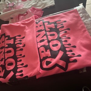 Pink Out Drip Breast Cancer SVG JPG PNG Instant Digital Download No ...