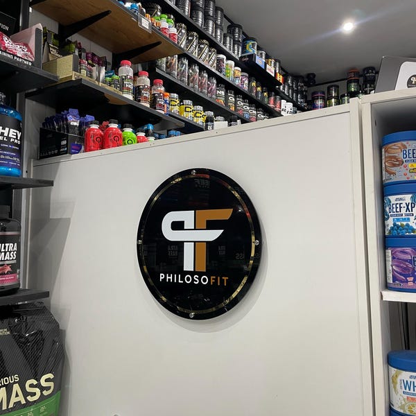 Custom Round Neon Business Sign | Light up Acrylic Backlit Sign | 3D ...