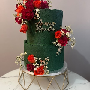 Happy Birthday Cake Charm Cake Charms Personalised Various Sizes ...