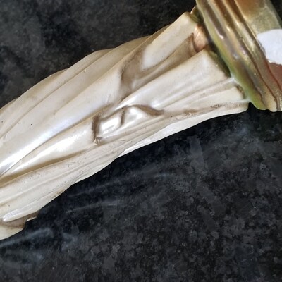 Antique Oil Lamp Light Petticoat Bell Shade Smoke Shade / Old ...