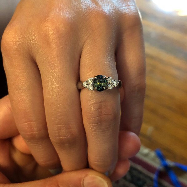 Padparadscha Sapphire | Orangey Pink Sapphire, Certified, Heart Shape ...