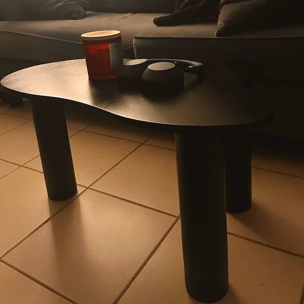 Wooden Coffee Table, Modern Style Coffee Table, Tooth Shape Coffee ...