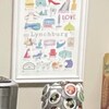 Charleston South Carolina A to Z Wall Art Print by Chufish Studio Abcs ...